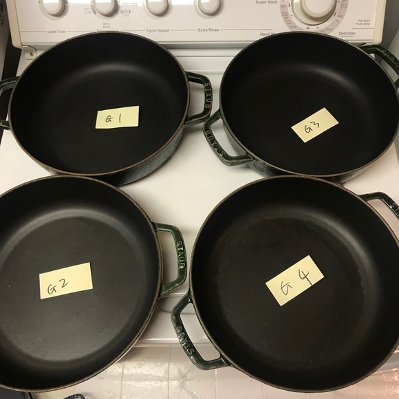 Staub | Kitchen | Staub 28cm 3 Green Basil | Poshmark